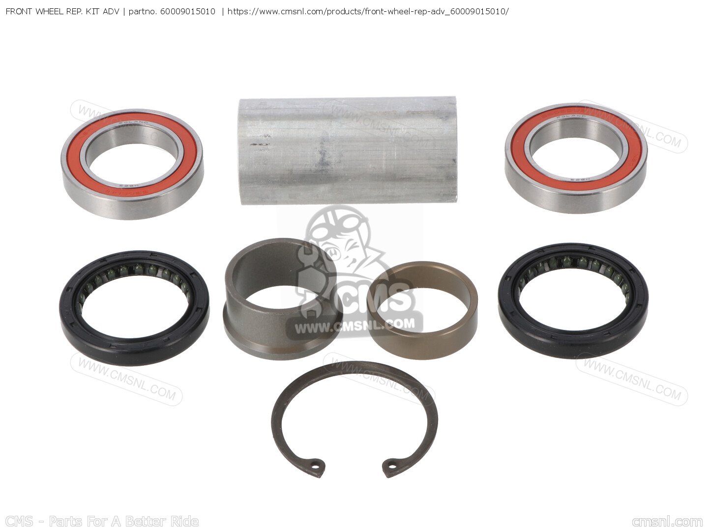 60009015010: FRONT WHEEL REP. KIT ADV KTM - buy the 60009015010 at CMSNL