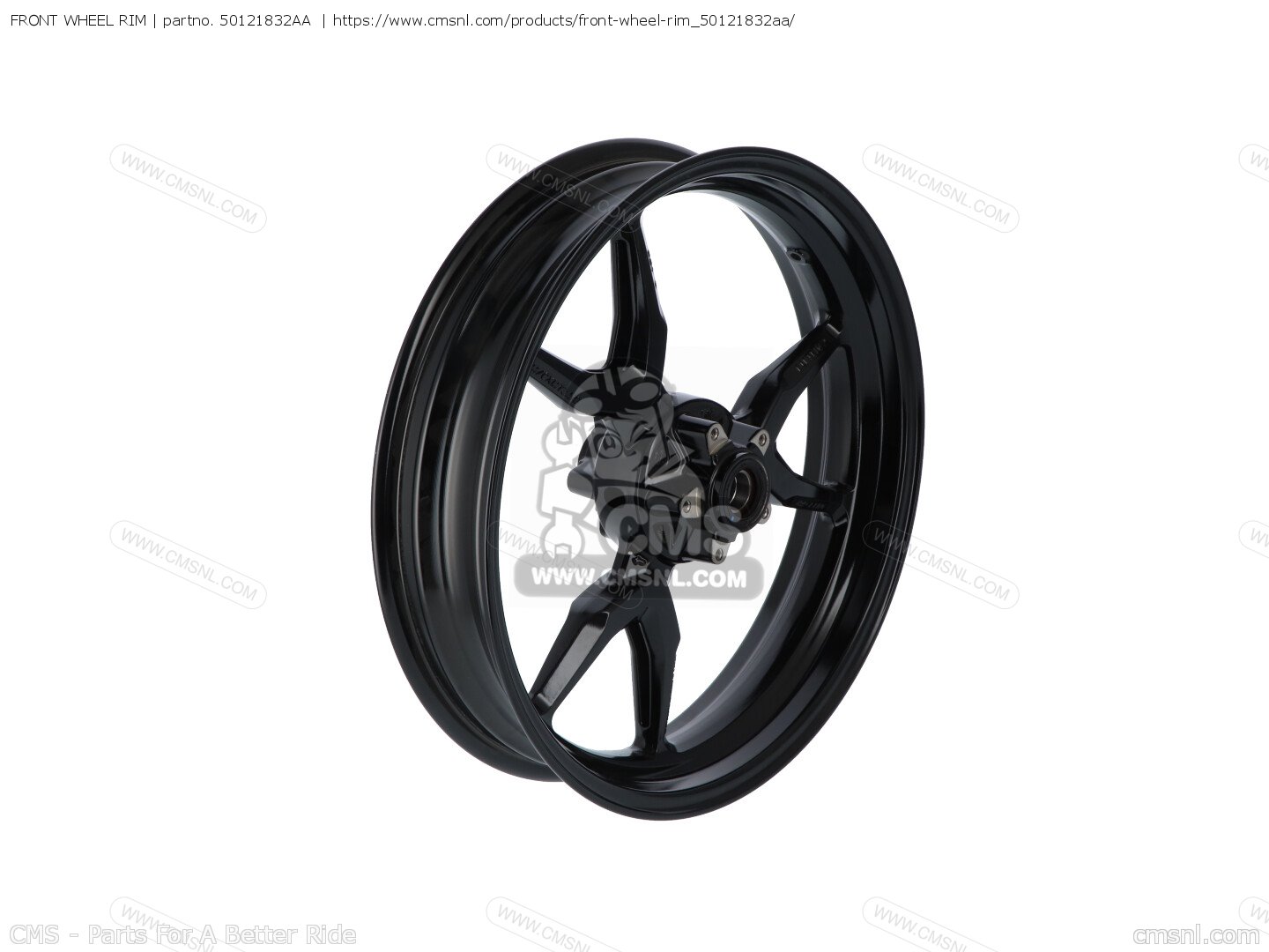 50121832AA: FRONT WHEEL RIM Ducati - buy the 50121832AA at CMSNL