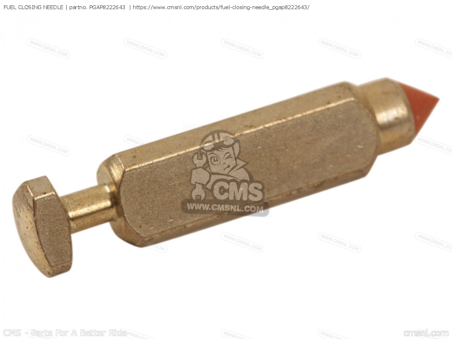 PGAP8222643: FUEL CLOSING NEEDLE Piaggio Group - buy the PGAP8222643 at ...