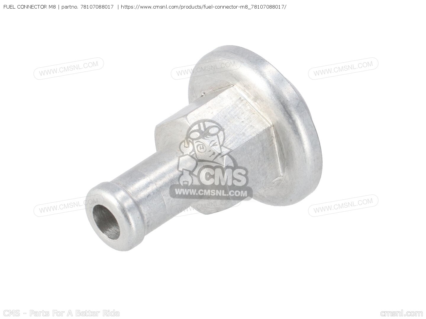 78107088017: FUEL CONNECTOR M8 KTM - buy the 78107088017 at CMSNL