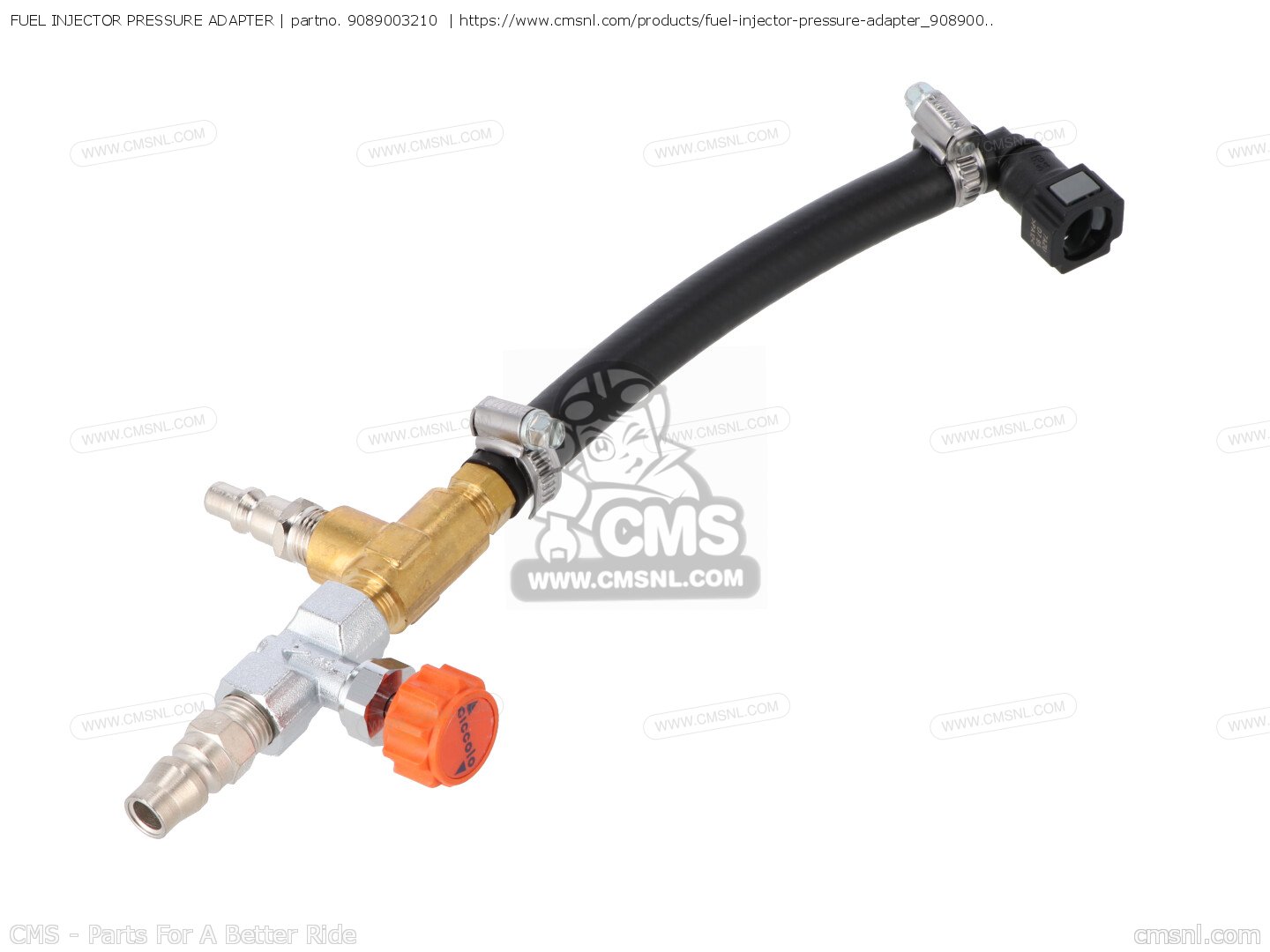 9089003210: FUEL INJECTOR PRESSURE ADAPTER Yamaha - buy the 90890-03210 ...