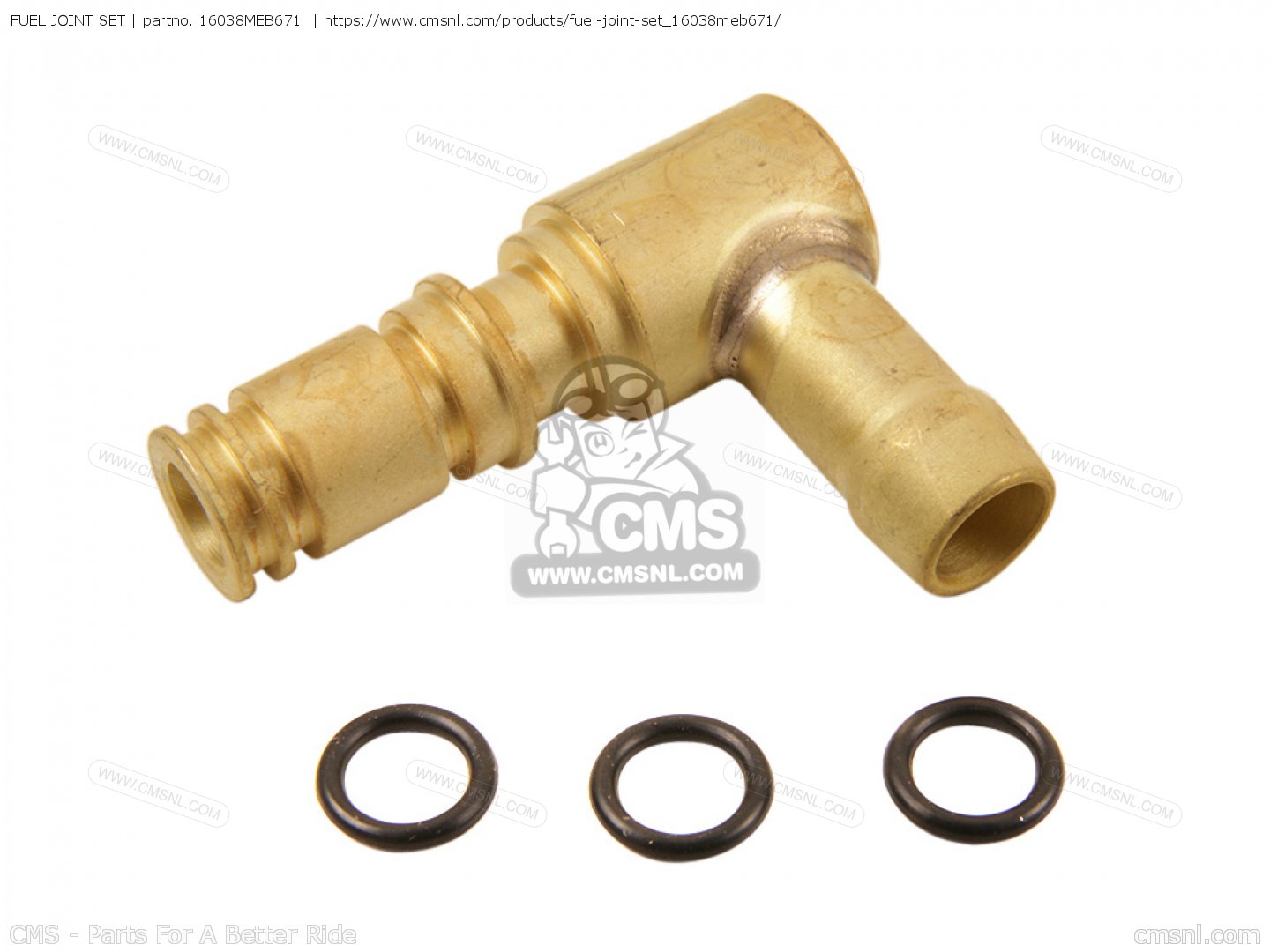 16038MEB671: FUEL JOINT SET Honda - buy the 16038-MEB-671 at CMSNL