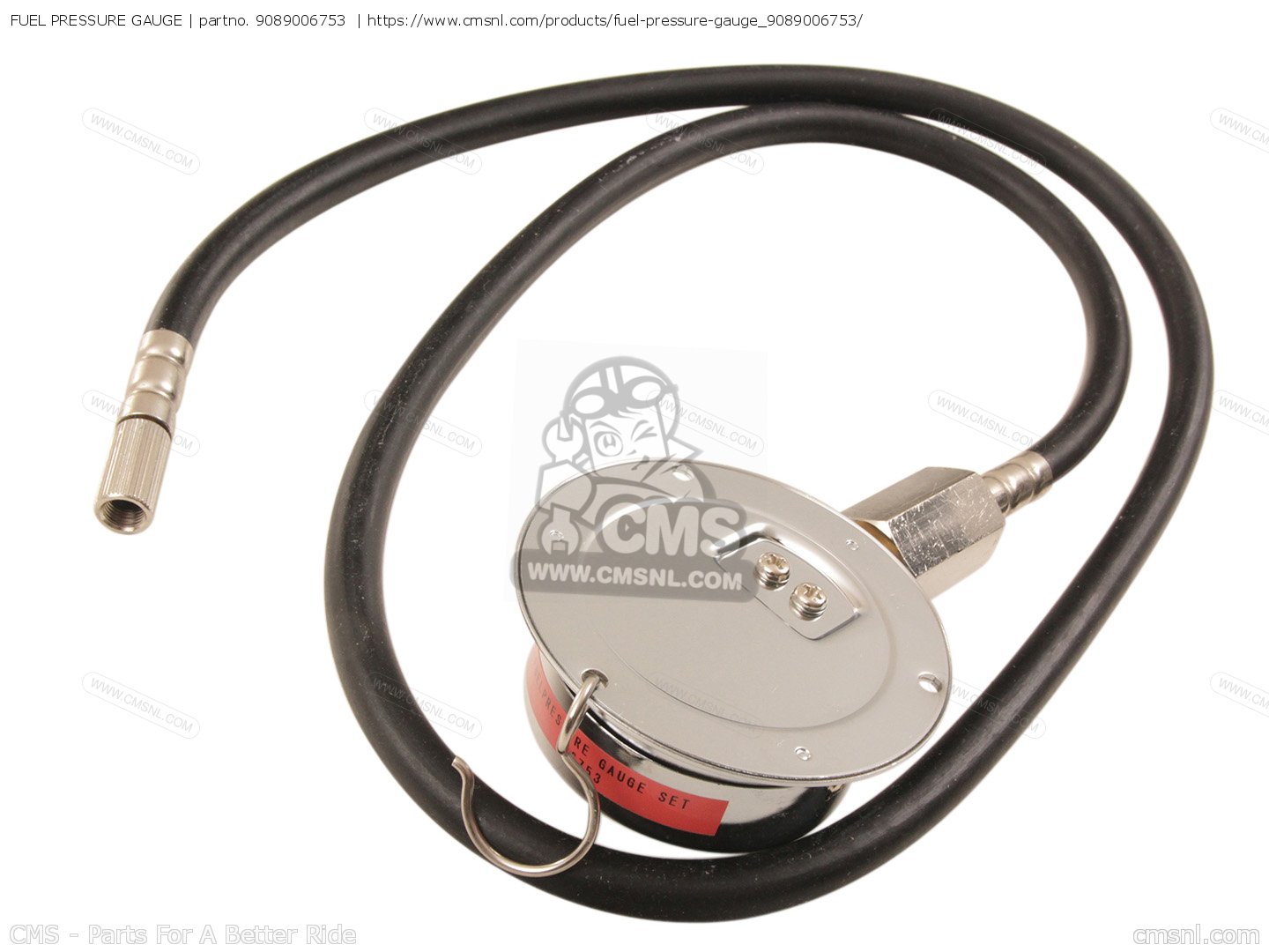 9089006753: FUEL PRESSURE GAUGE Yamaha - buy the 90890-06753-00 at CMSNL