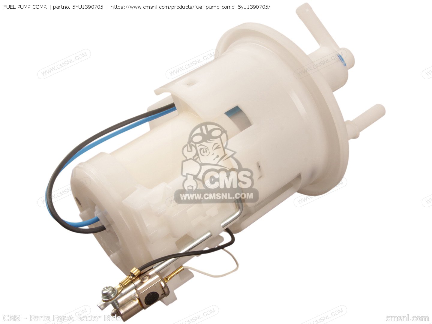 5YU1390705: FUEL PUMP COMP. Yamaha - buy the 5YU-13907-05-00 at CMSNL