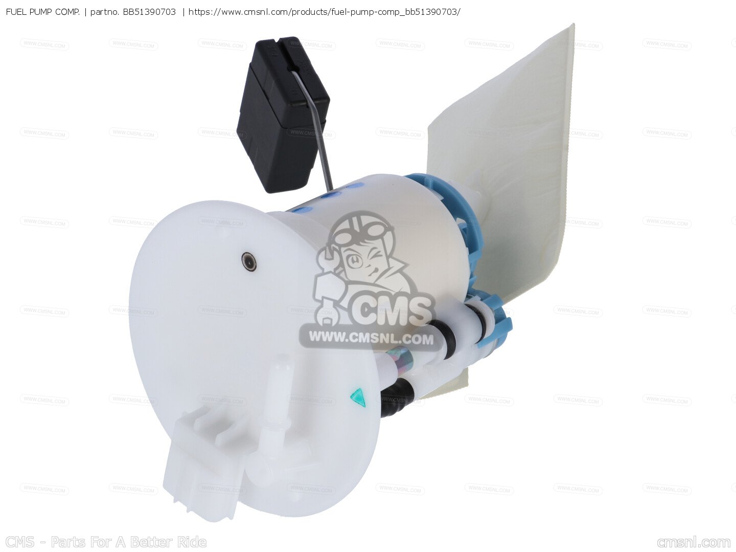 BB51390703: FUEL PUMP COMP. Yamaha - buy the BB5-13907-03-00 at CMSNL