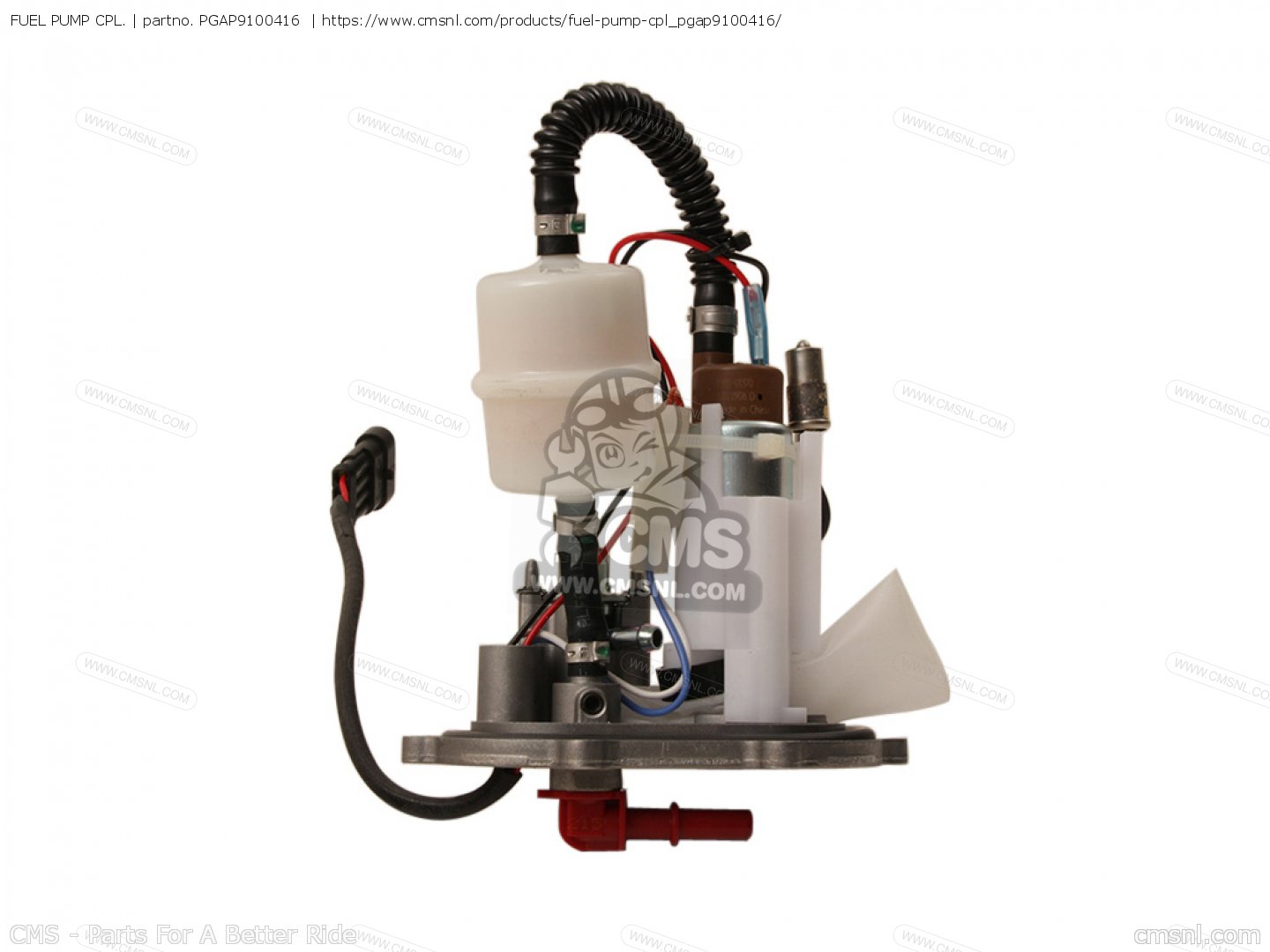PGAP9100416: FUEL PUMP CPL. Piaggio Group - buy the PGAP9100416 at CMSNL