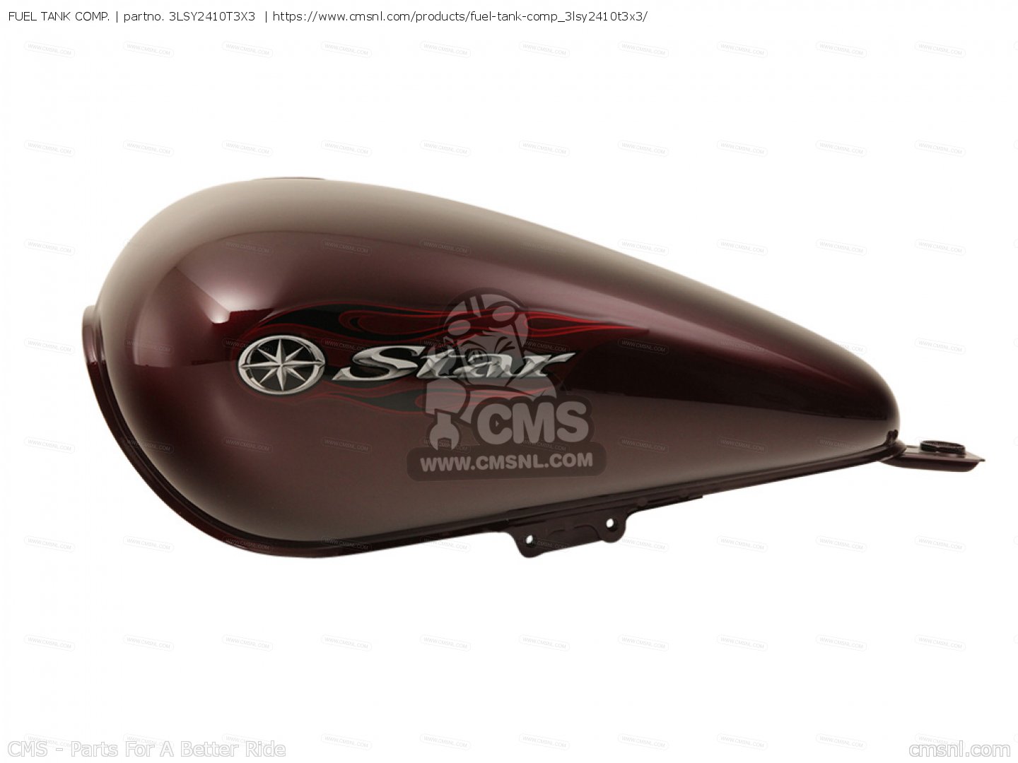 3LSY2410T3X3: Fuel Tank Comp. Yamaha - buy the 3LS-Y2410-T3-X3 at CMSNL