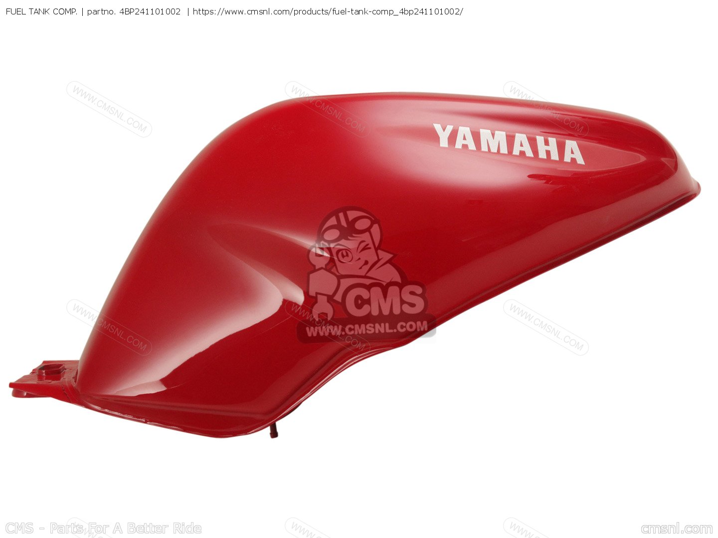 4BP241101002: Fuel Tank Comp. Yamaha - buy the 4BP-24110-10-02 at CMSNL