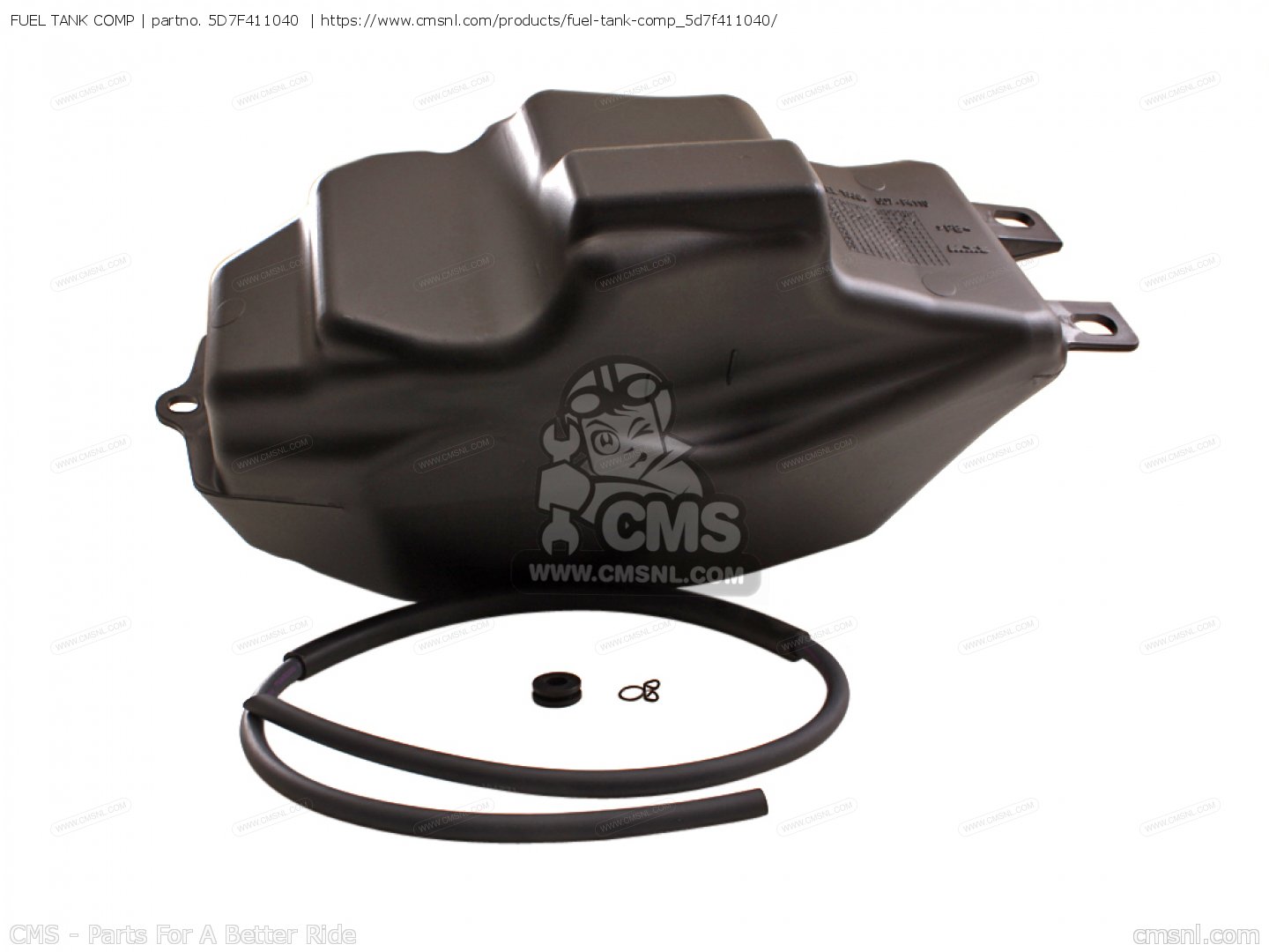 5D7F411040: FUEL TANK COMP Yamaha - buy the 5D7-F4110-40-00 at CMSNL