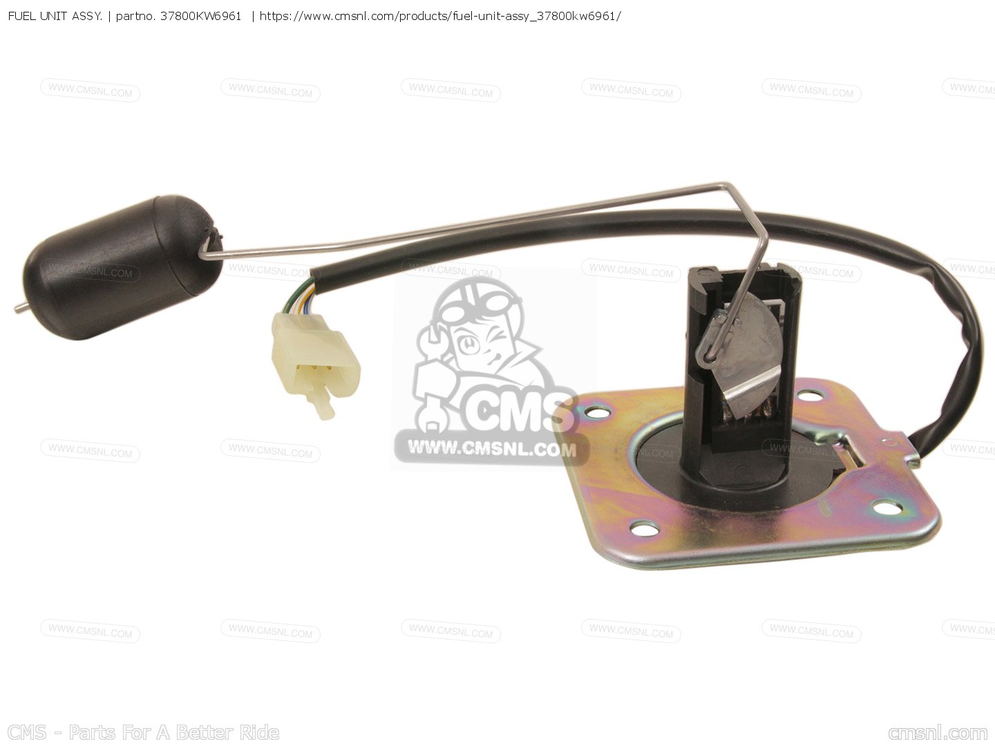 37800KW6961: Fuel Unit Assy. Honda - buy the 37800-KW6-961 at CMSNL