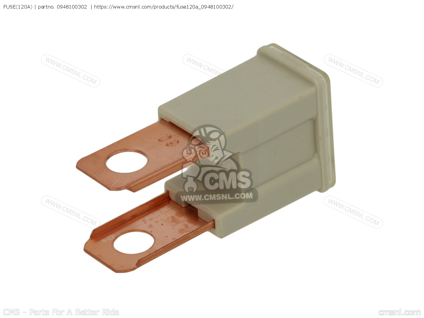 0948100302: FUSE(120A) Suzuki - buy the 09481-00302 at CMSNL