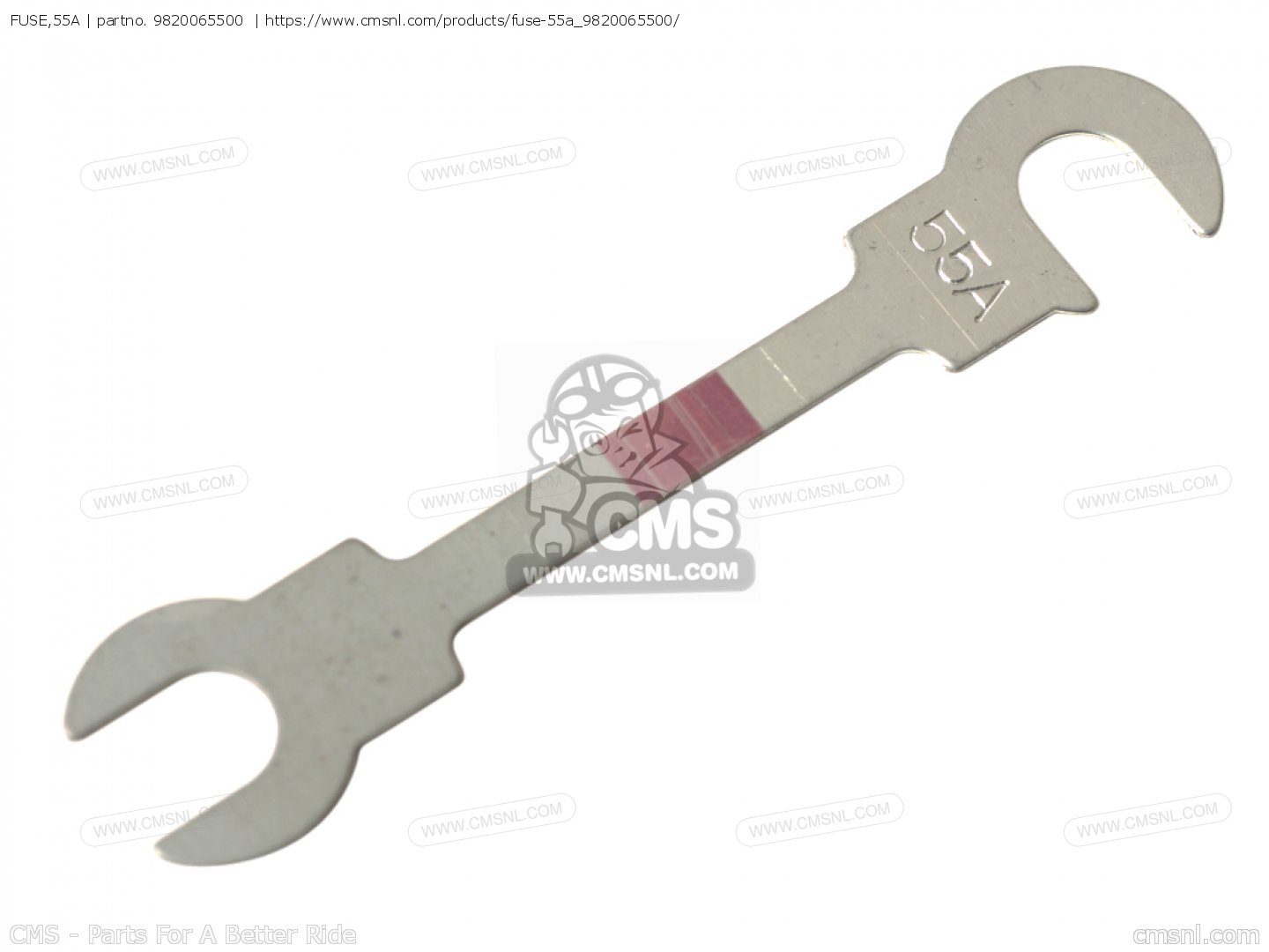 9820065500: FUSE,55A Honda - buy the 98200-65500 at CMSNL