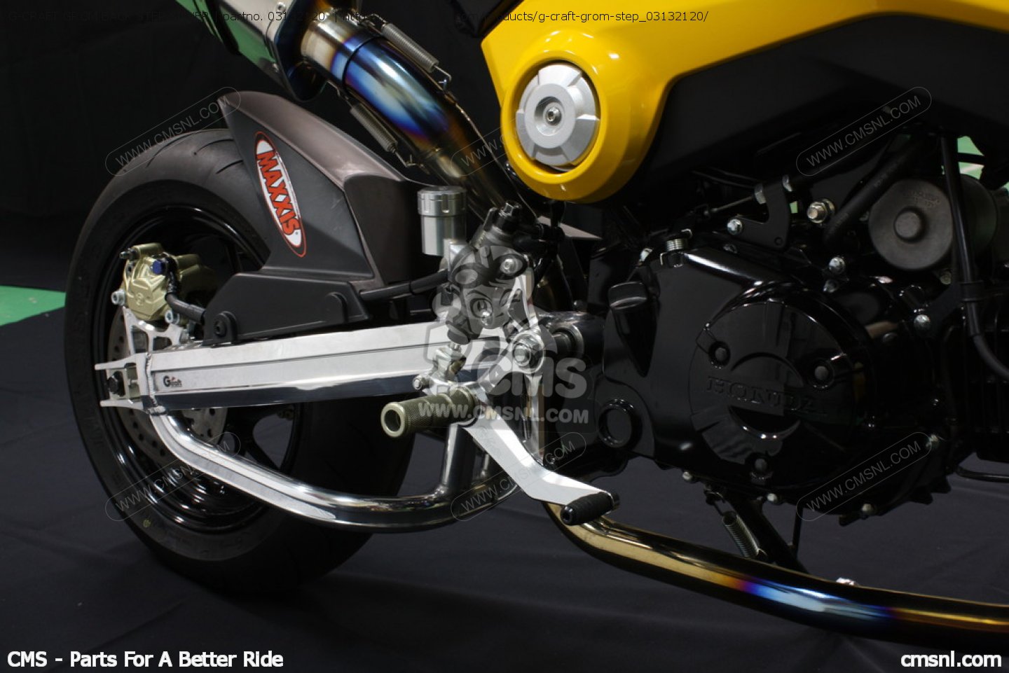 03132120: G-craft Grom Back Step Silver Kitaco - buy the 031-32120 at CMSNL