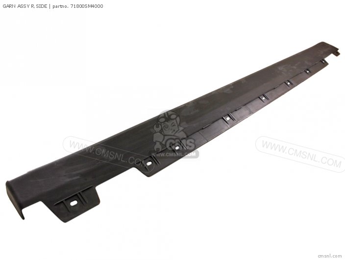 71800SM4000: GARN ASSY R,SIDE Honda - buy the 71800-SM4-000 at CMSNL