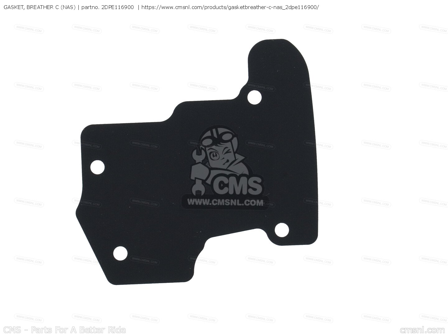 2DPE116900: GASKET, BREATHER C (NAS) Yamaha - buy the 2DP-E1169-00-00 ...