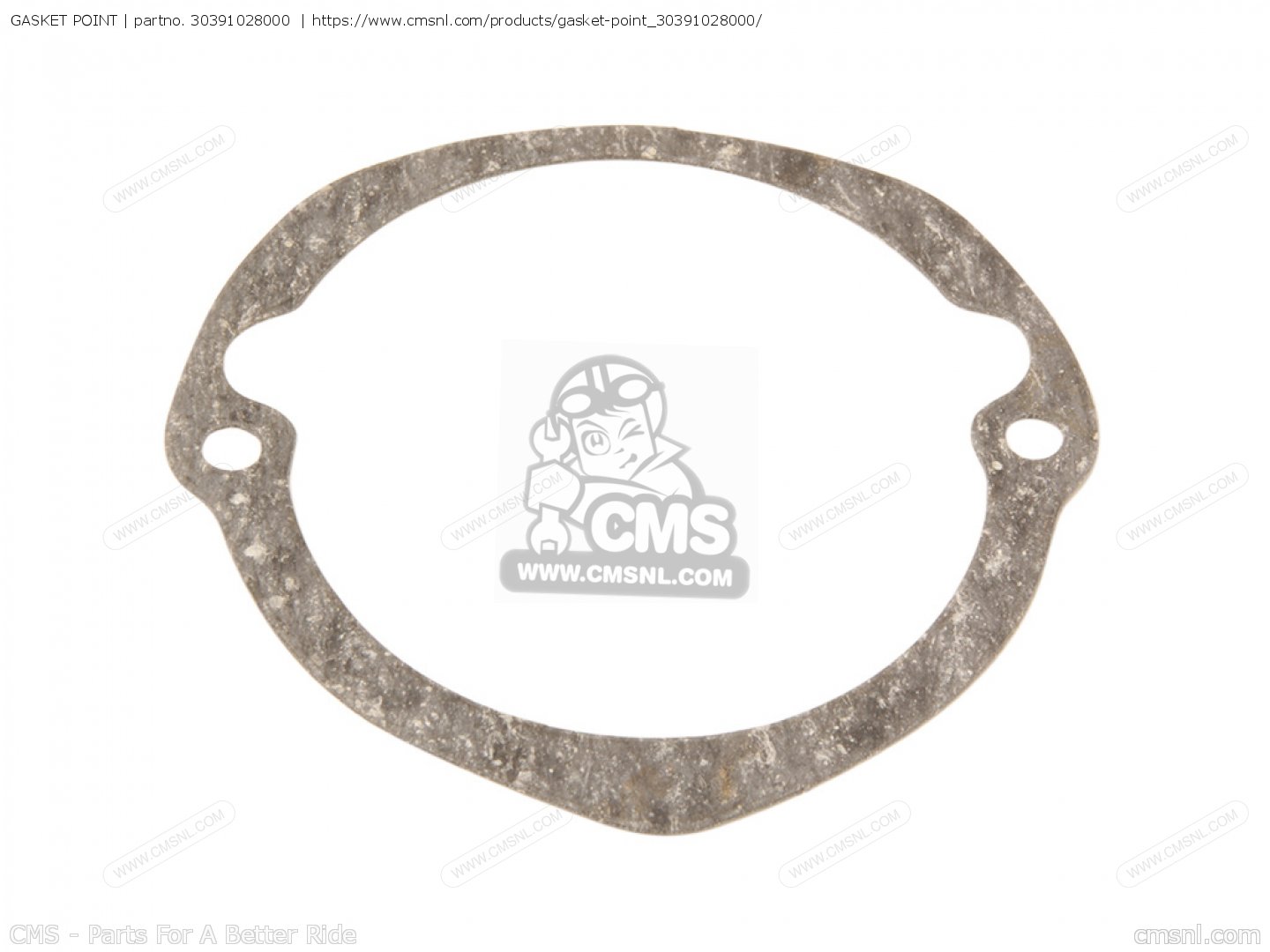 30391028000: GASKET, COVER (MCA) Honda - buy the 30391-028-000 at CMSNL