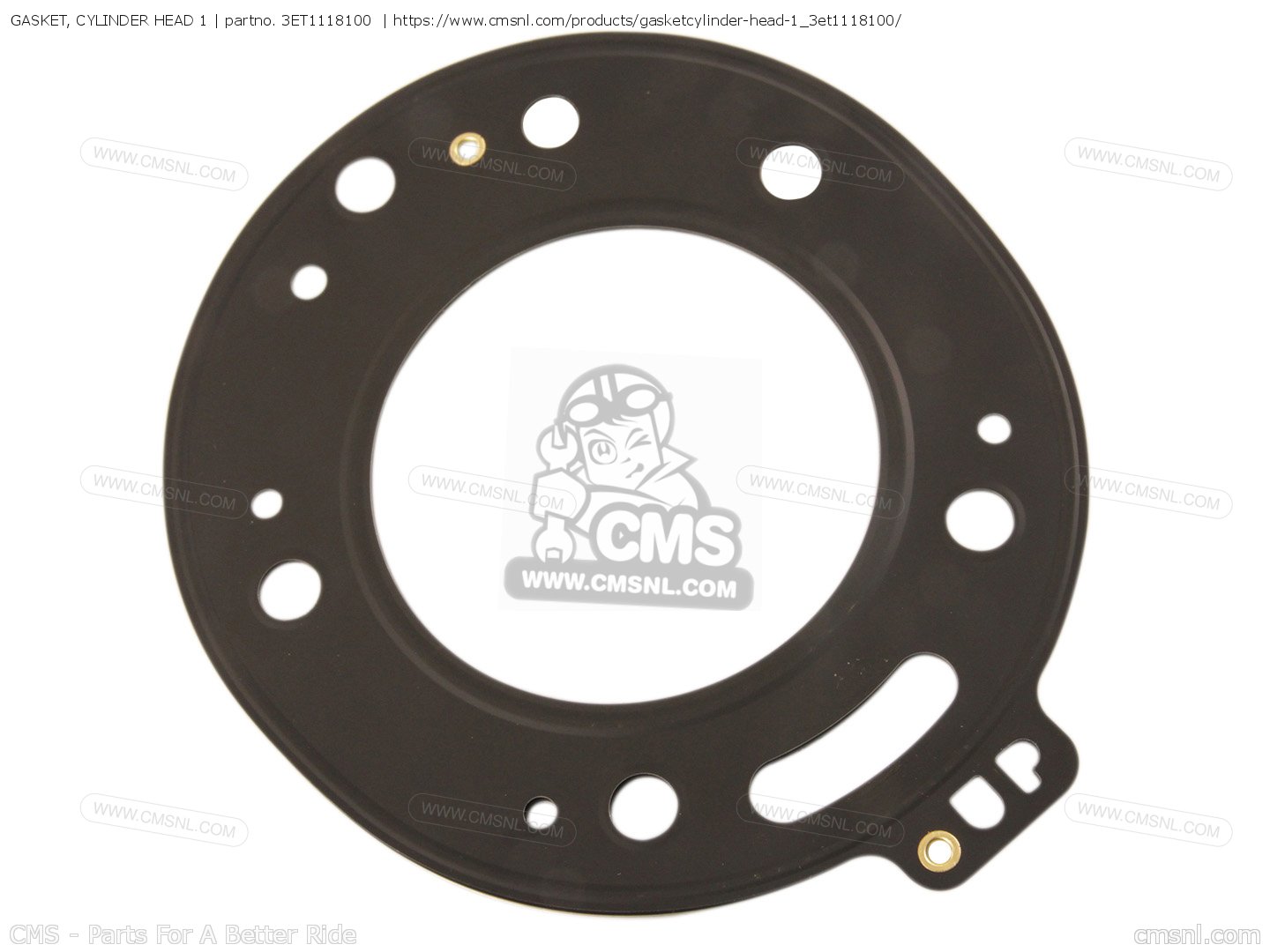 GASKET, CYLINDER HEAD 1 (NAS) for Yamaha - order at CMSNL