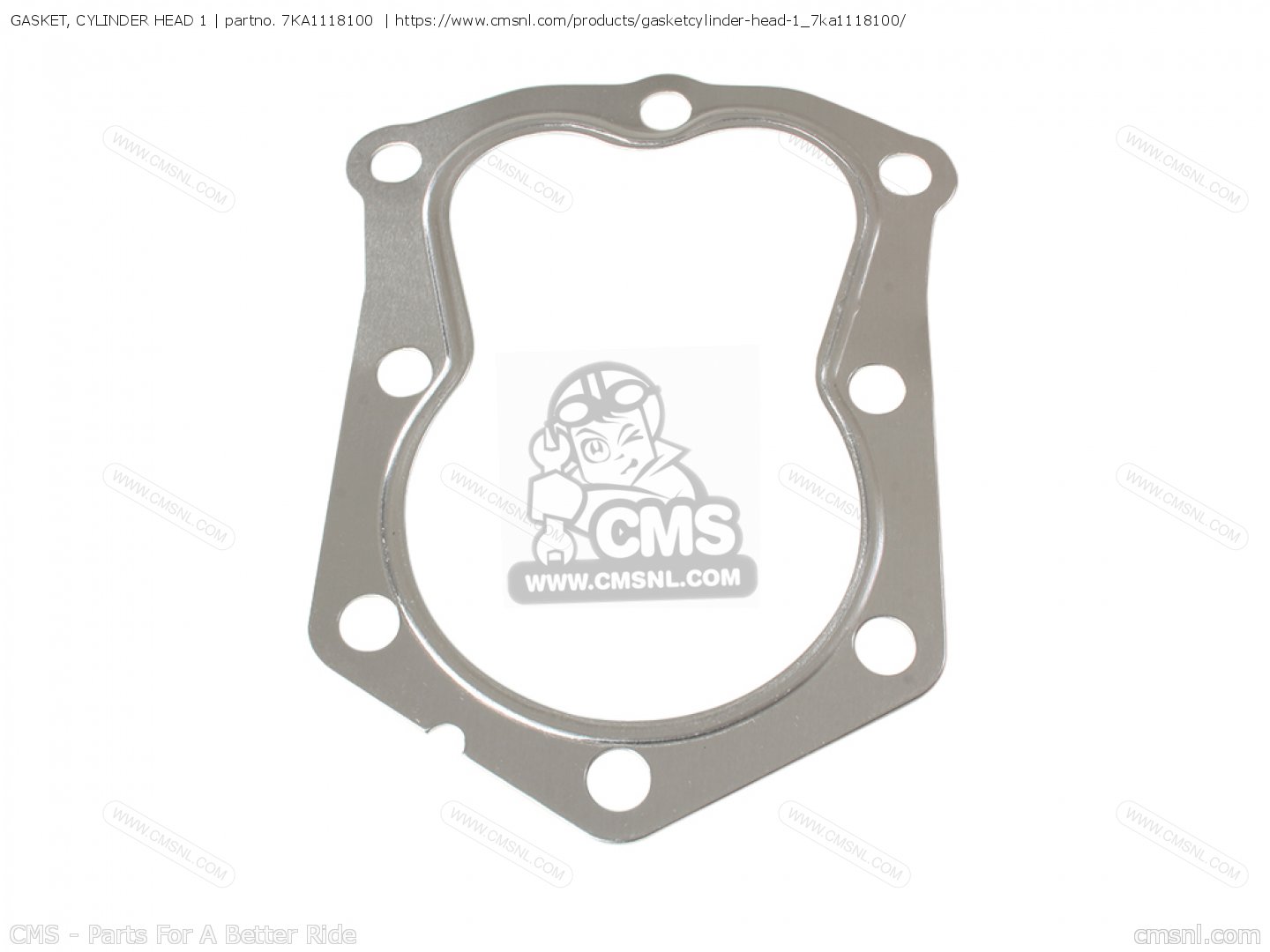 GASKET, CYLINDER HEAD 1 (NAS) for Yamaha - order at CMSNL
