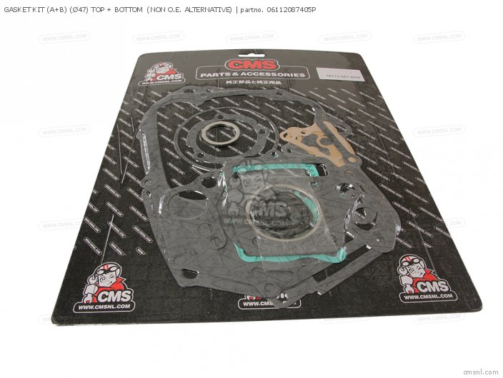 GASKET KIT (A+B) (Ø47) TOP + BOTTOM (NAS (NON O.E. ALTERNATIVE) for ...