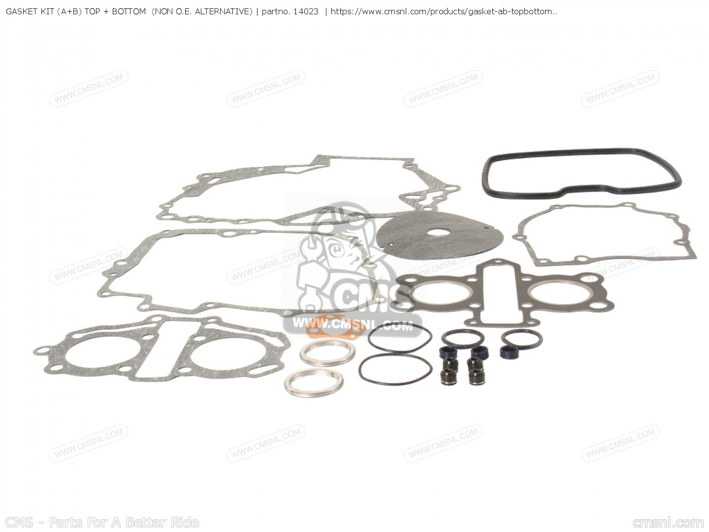 14023: GASKET KIT (A+B) TOP + BOTTOM Honda - buy the 14023 at CMSNL