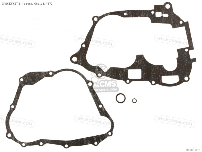 06111114670: Gasket Kit B (mca) Honda - buy the 06111-114-670 at CMSNL
