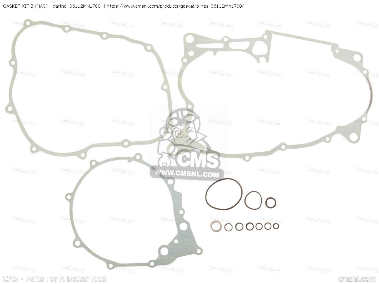 GASKET KIT B (NAS) for Honda - order at CMSNL