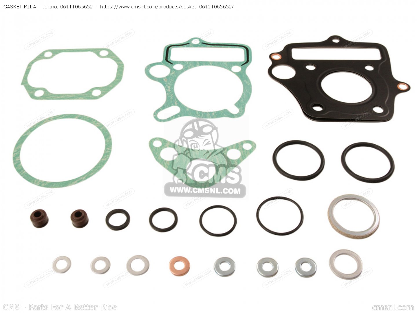 GASKET KIT,A (NAS) for C50CM C50D C50S C50ST 2005 (5) JAPAN AA01-150 ...