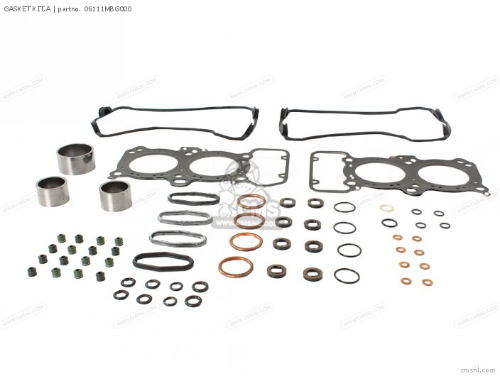 06111MBG000: Gasket Kit,a (nas) Honda - buy the 06111-MBG-000 at CMSNL