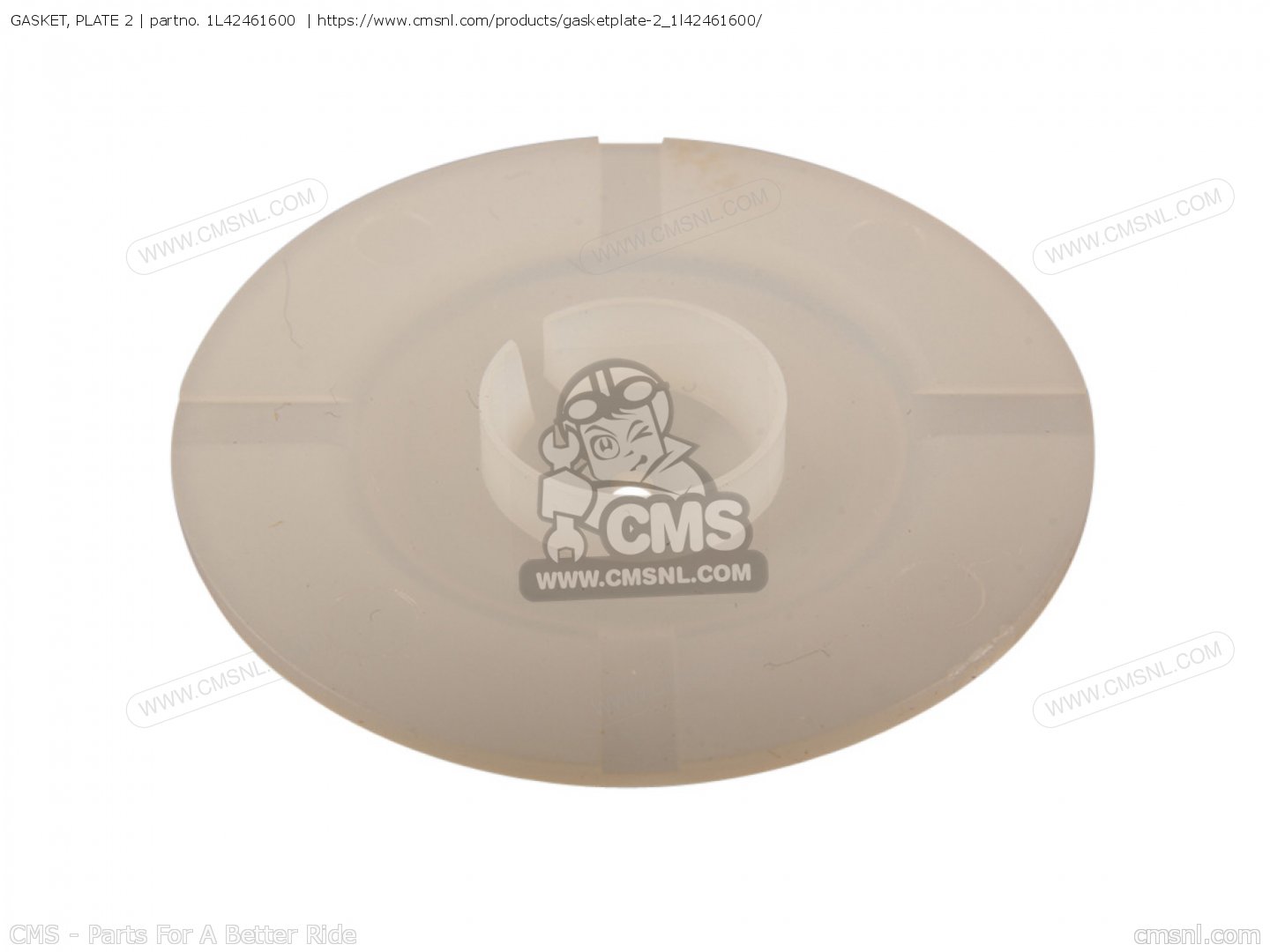 GASKET, PLATE 2 (NAS) for Yamaha - order at CMSNL