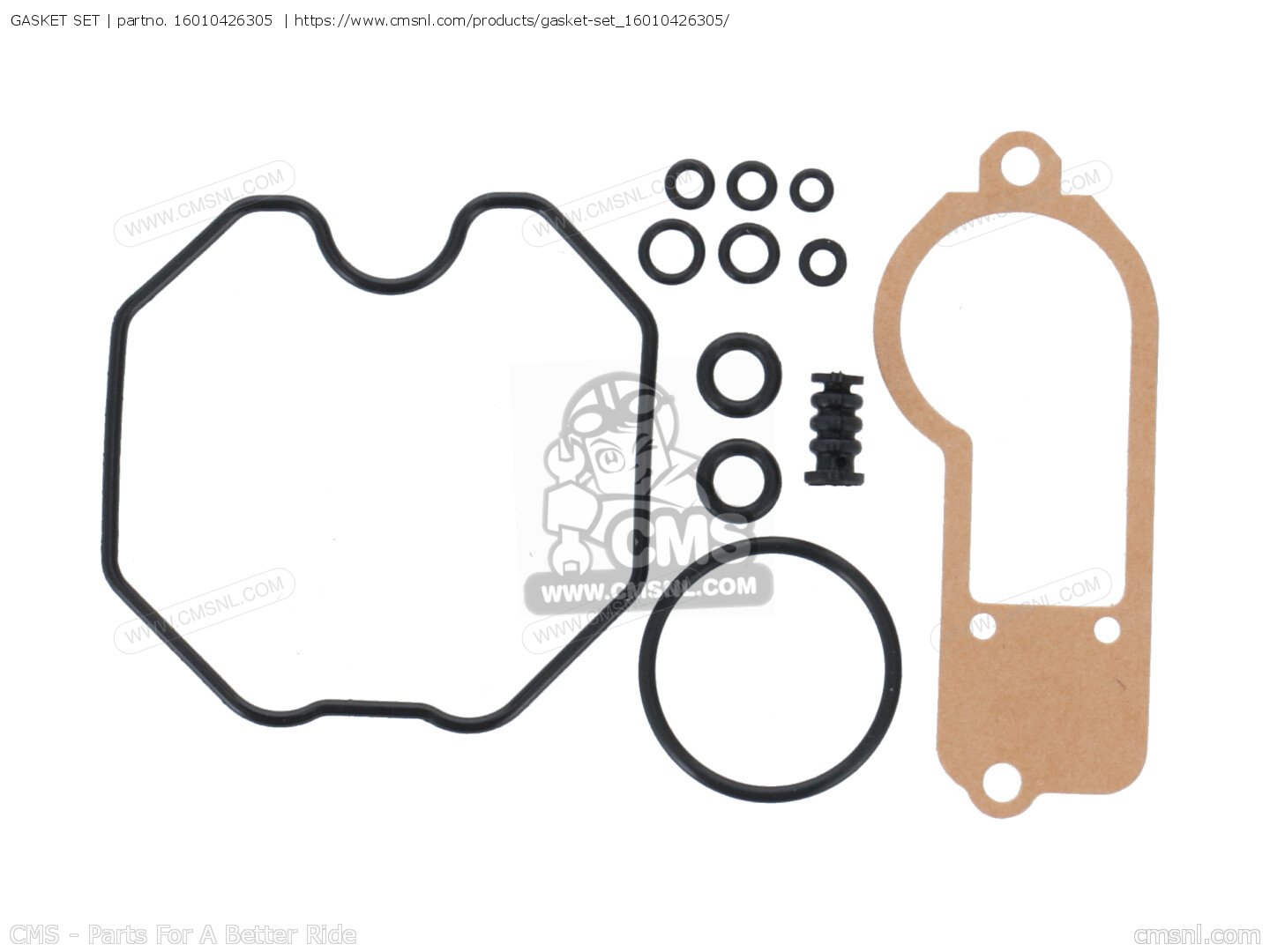 16010426305: GASKET SET Honda - buy the 16010-426-305 at CMSNL