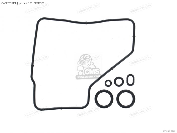 16010KCR900: GASKET SET Honda - buy the 16010-KCR-900 at CMSNL