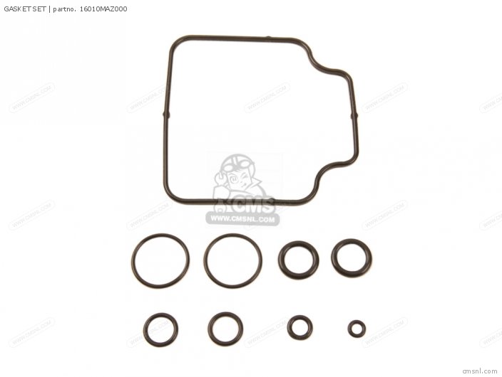 16010MAZ000: GASKET SET Honda - buy the 16010-MAZ-000 at CMSNL