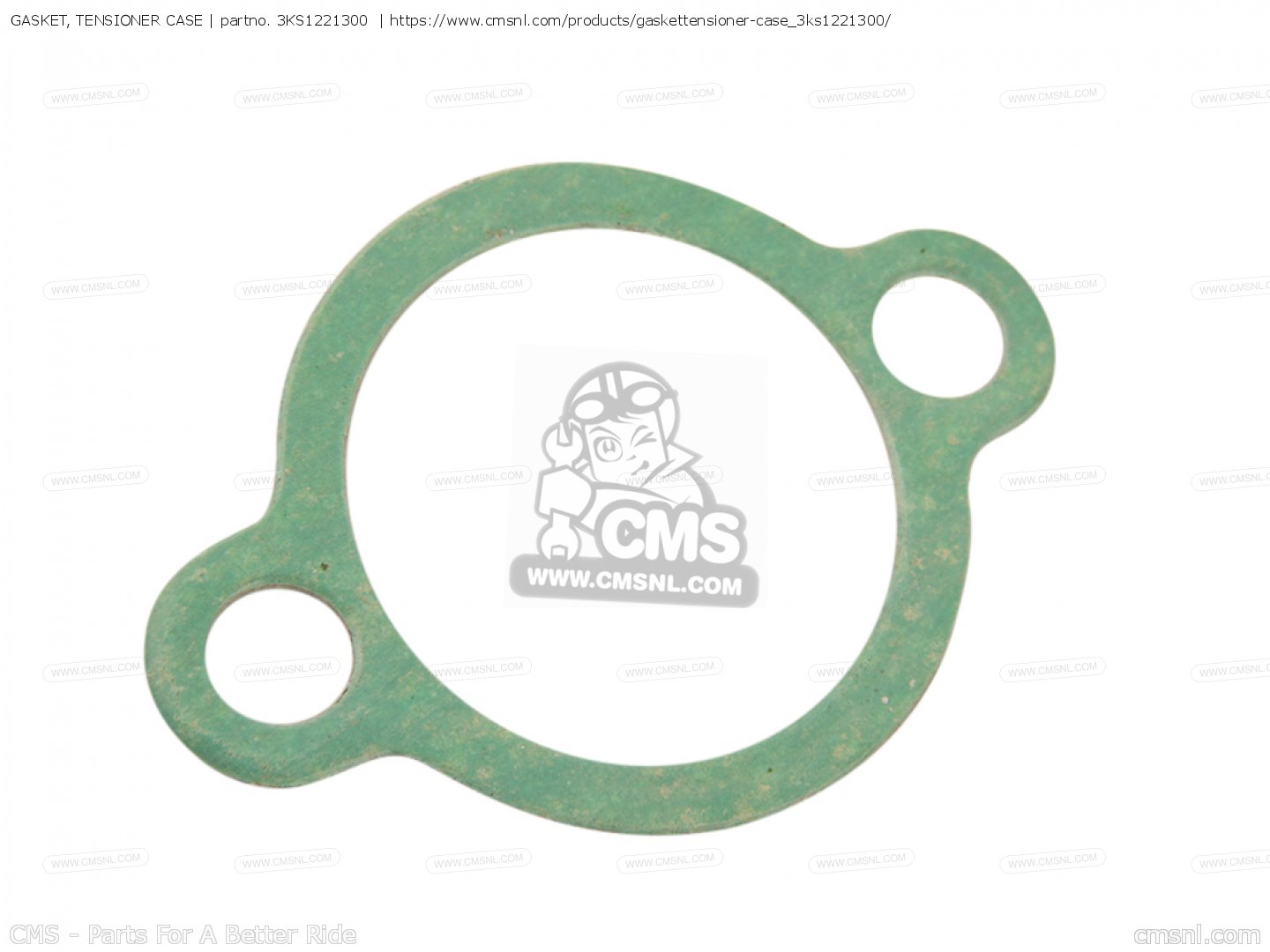 3KS1221300: GASKET, TENSIONER CASE (NAS) Yamaha - buy the 3KS-12213-00 ...