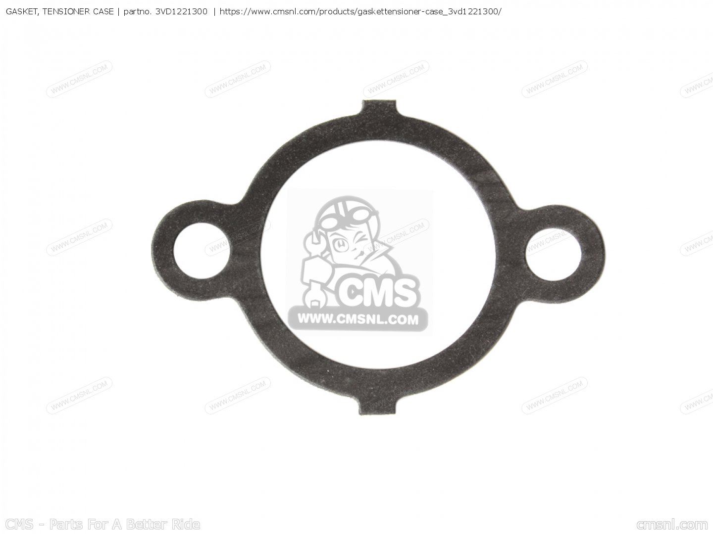 3VD1221300: GASKET, TENSIONER CASE (NAS) Yamaha - buy the 3VD-12213-00 ...