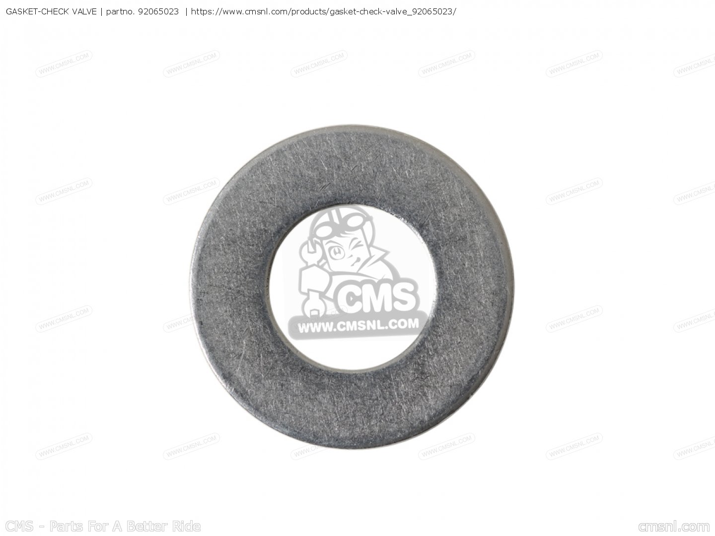 GASKET-CHECK VALVE (NAS) for Kawasaki - order at CMSNL