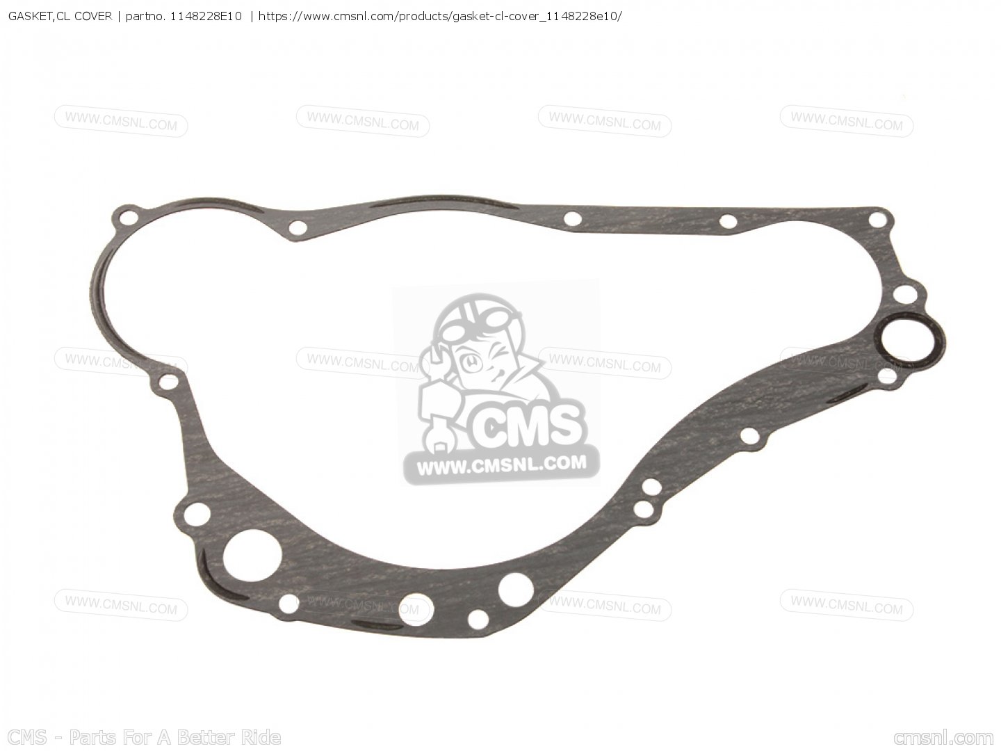 1148228E10: GASKET,CL COVER Suzuki - buy the 11482-28E10 at CMSNL