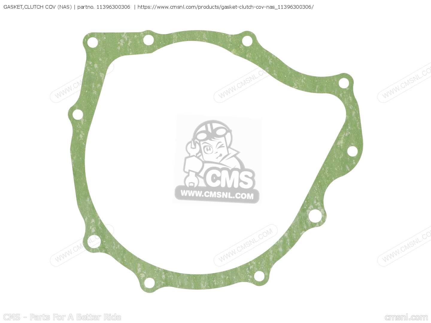 11396300306: Gasket,clutch Cov (nas) Honda - buy the 11396-300-306 at CMSNL