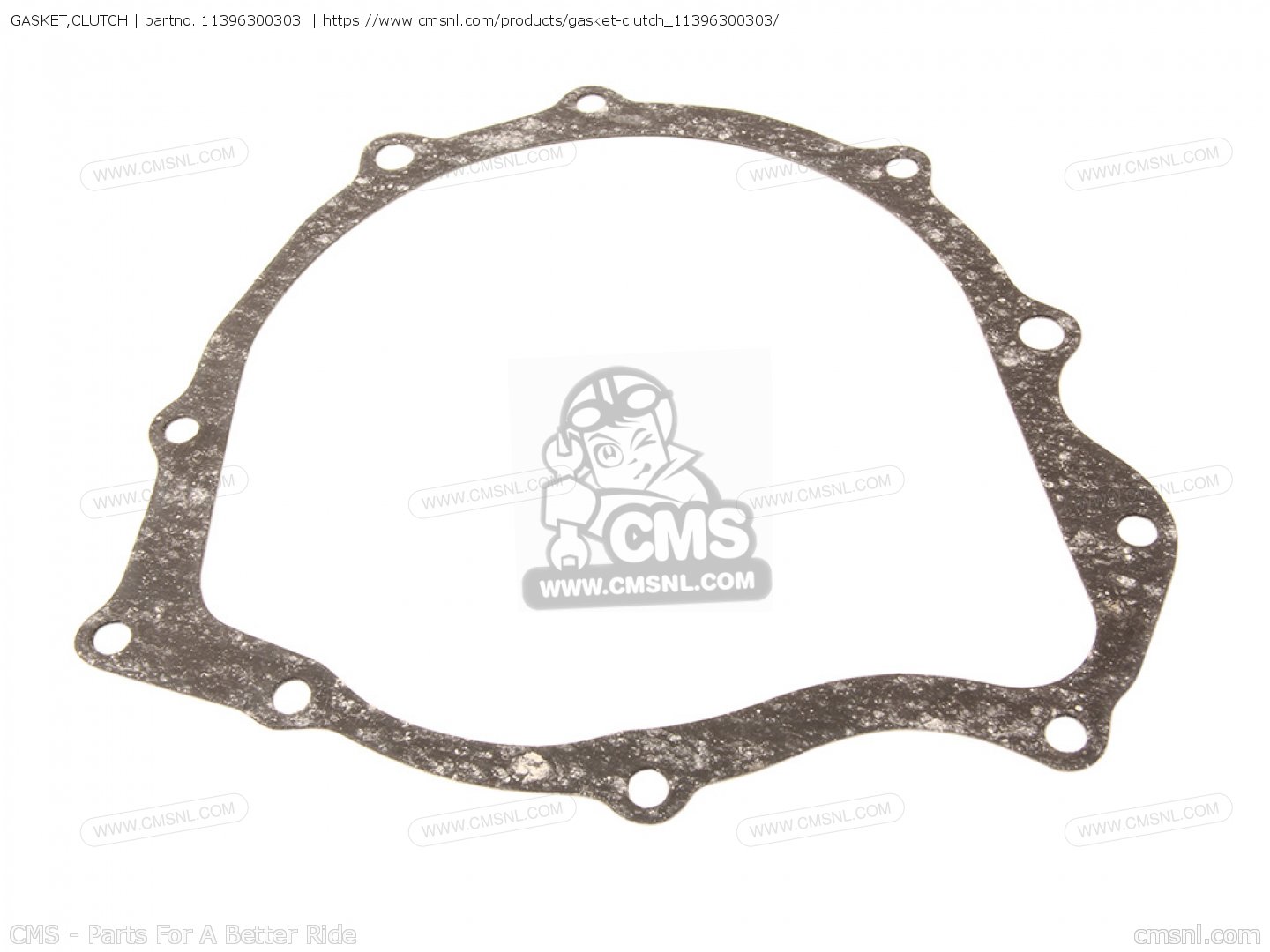 11396300303: GASKET,CLUTCH (MCA) Honda - buy the 11396-300-303 at CMSNL