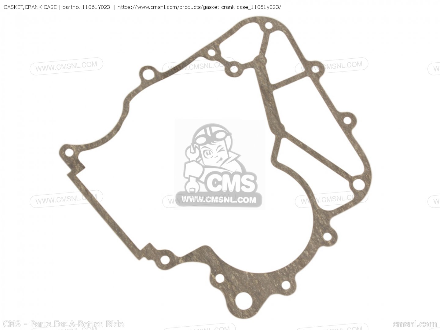 11061Y023: Gasket,crank Case (nas) Kawasaki - buy the 11061-Y023 at CMSNL