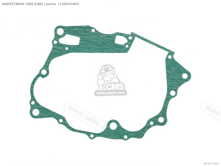 11191KCN010: GASKET,CRANK CASE (NAS) Honda - buy the 11191-KCN-010 at CMSNL