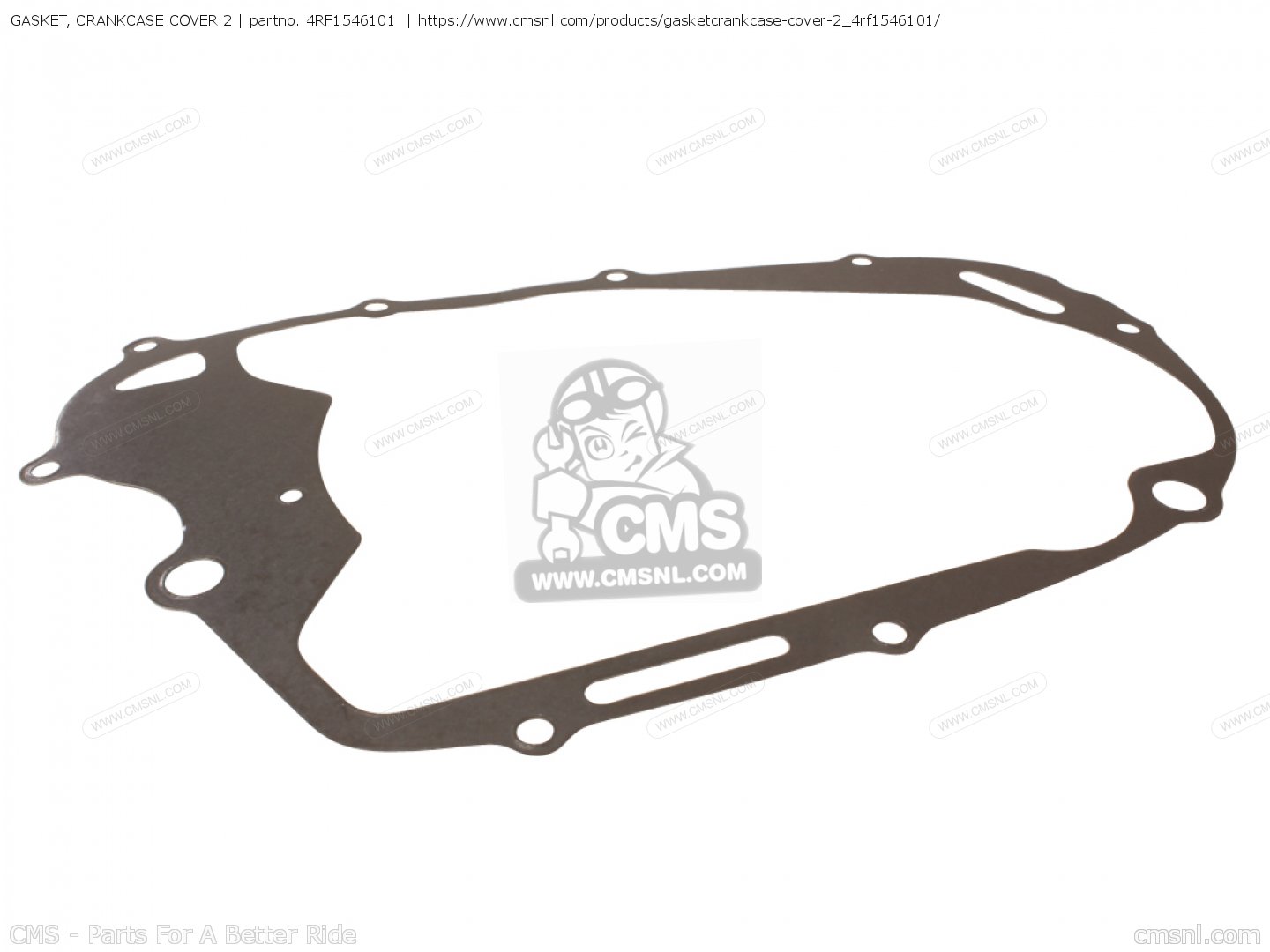 4RF1546101: Gasket, Crankcase Cover 2 Yamaha - buy the 4RF-15461-01 at CMSNL