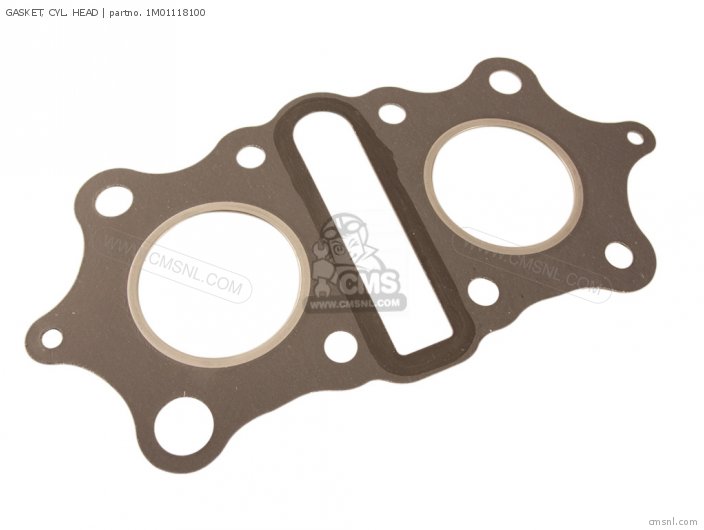 1M01118100: Gasket, Cyl. Head (mca) Yamaha - buy the 1M0-11181-00 at CMSNL