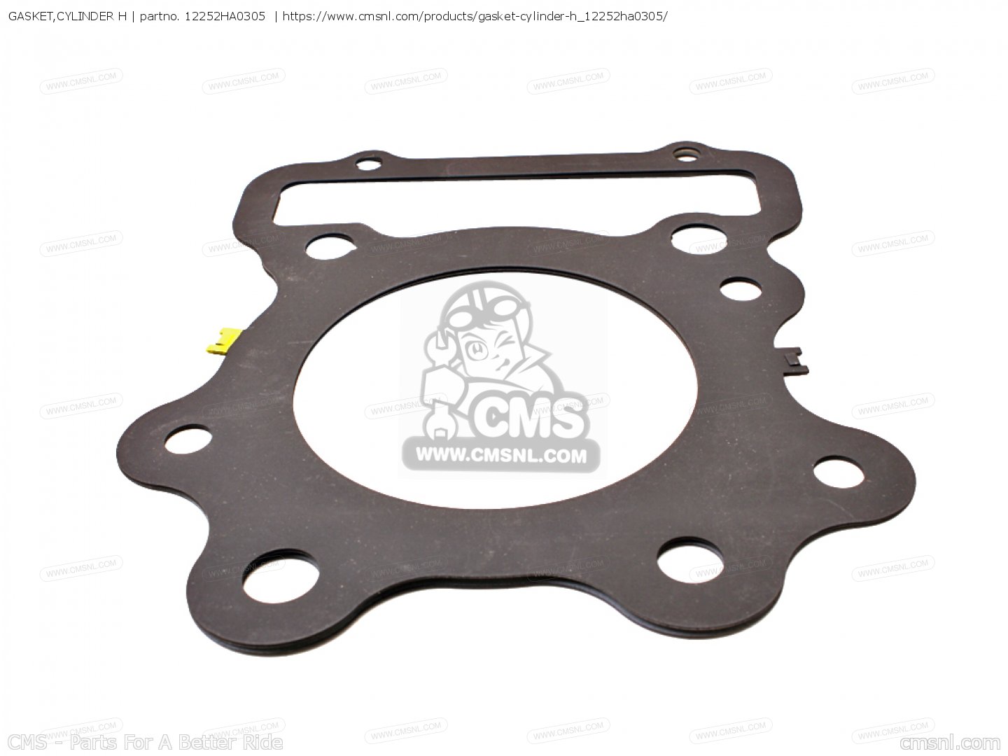 12252HA0305: GASKET,CYLINDER H (NAS) Honda - buy the 12252-HA0-305 at CMSNL