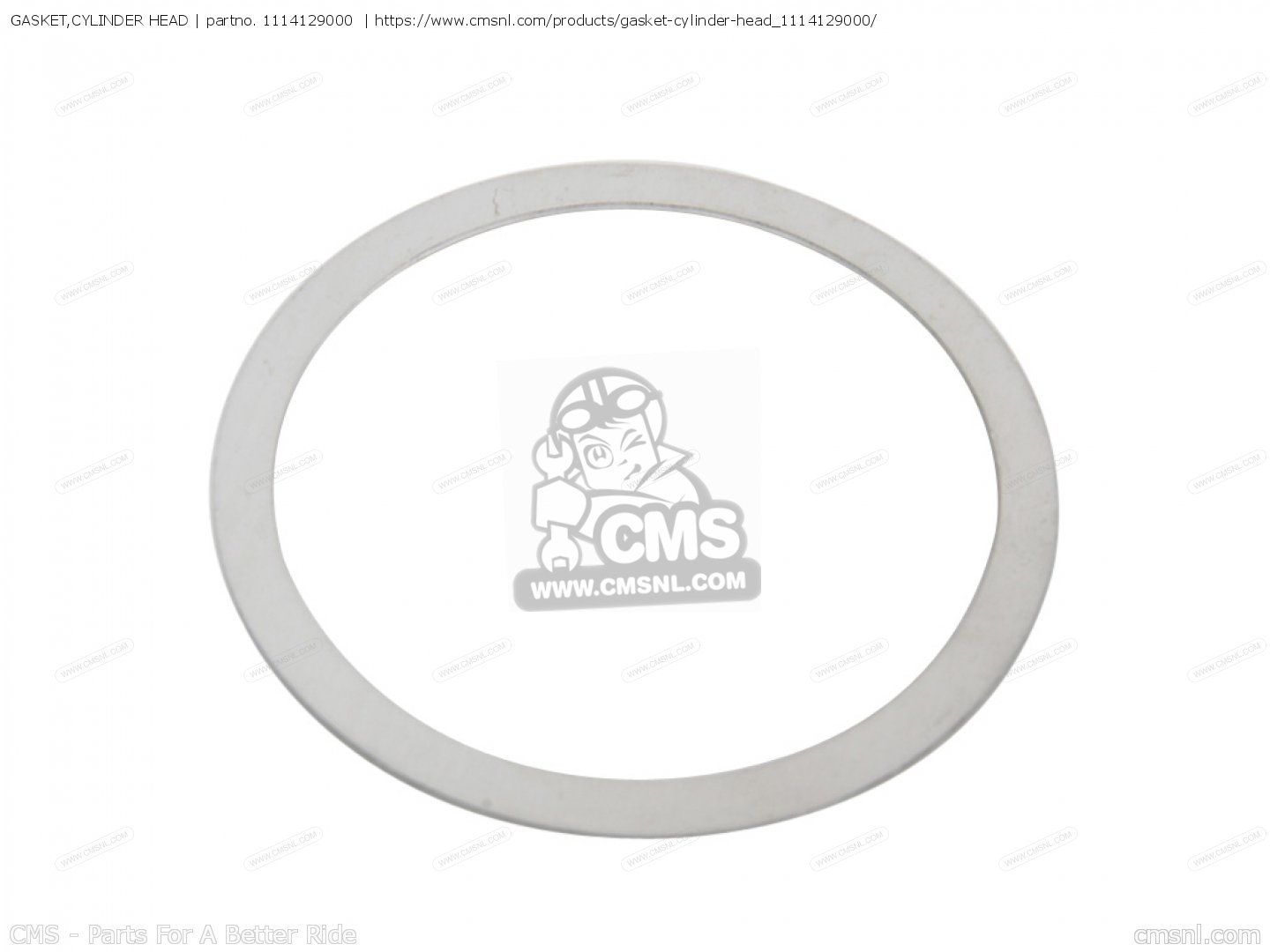 1114129000: GASKET,CYLINDER HEAD (NAS) Suzuki - buy the 11141-29000 at ...
