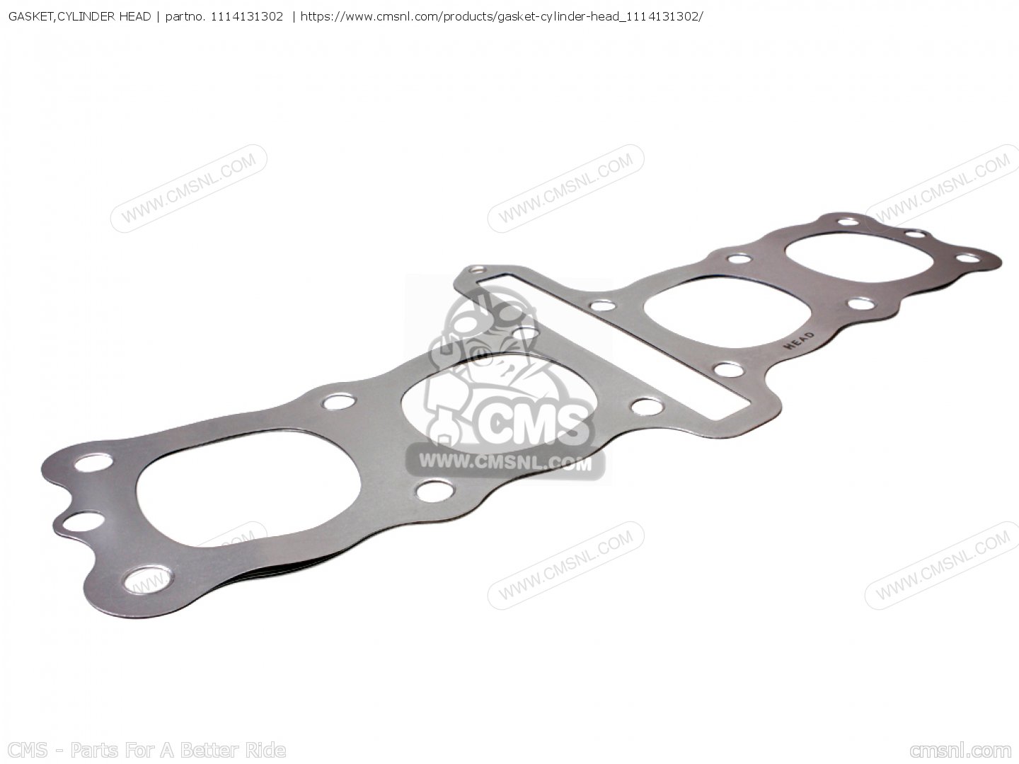 1114131302: GASKET,CYLINDER HEAD (NAS) Suzuki - buy the 11141-31302 at ...