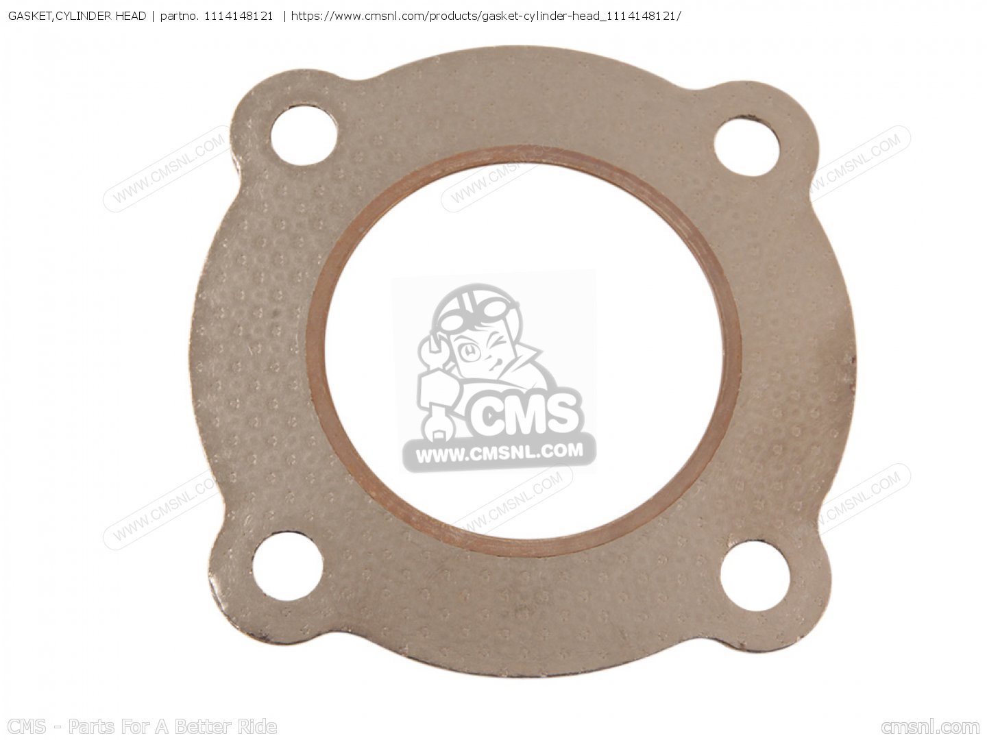 1114148121: GASKET,CYLINDER HEAD (NAS) Suzuki - buy the 11141-48121 at ...
