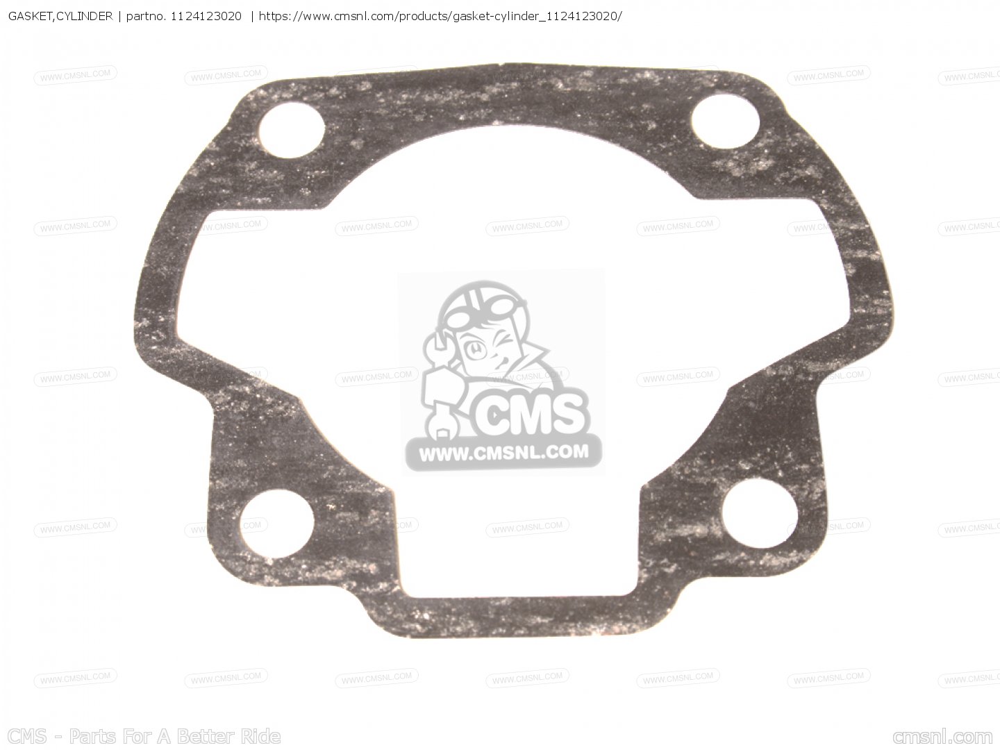 1124123020: GASKET,CYLINDER (NAS) Suzuki - buy the 11241-23020 at CMSNL