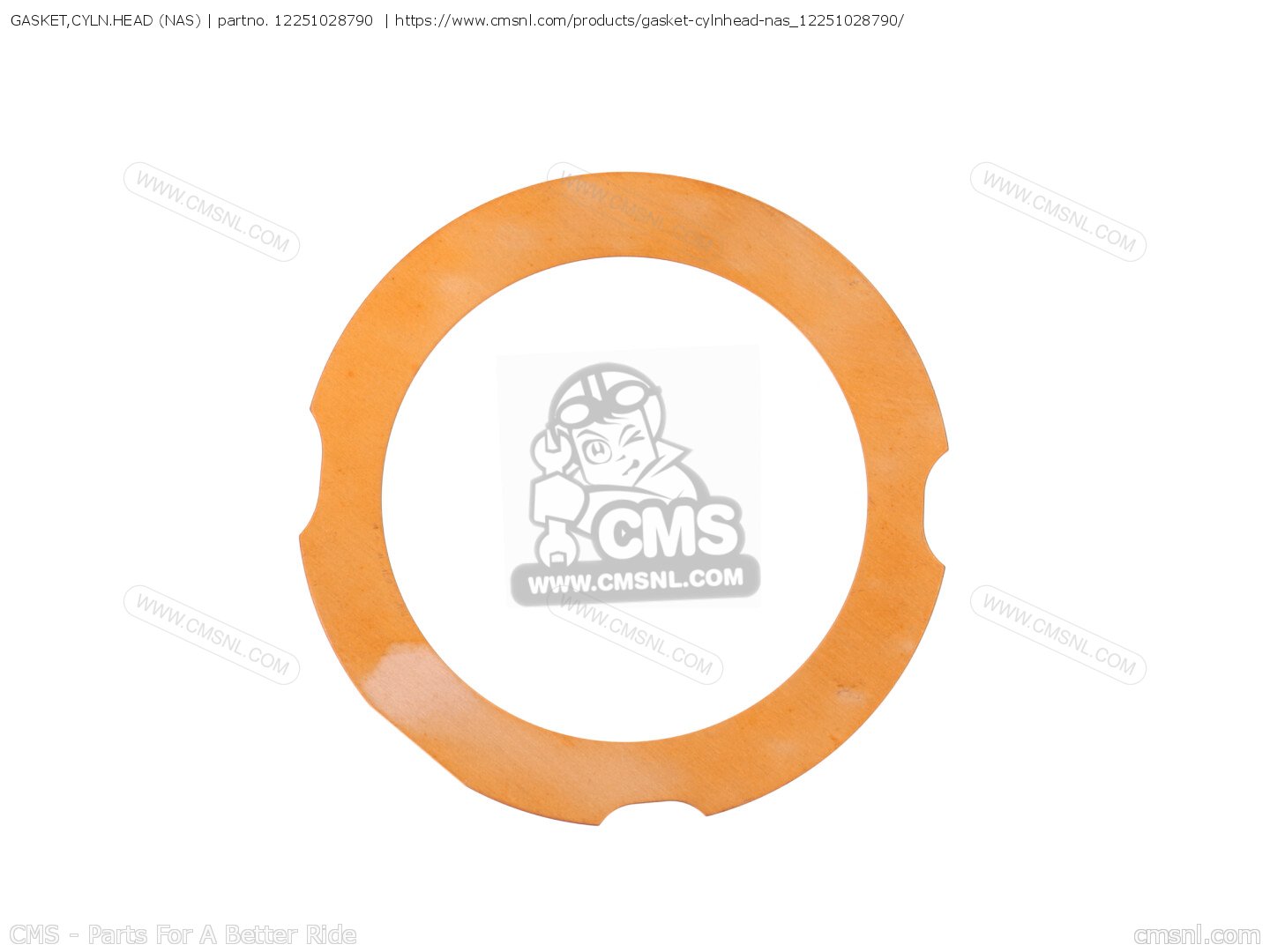 GASKET,CYLN.HEAD (NAS) for Honda - order at CMSNL