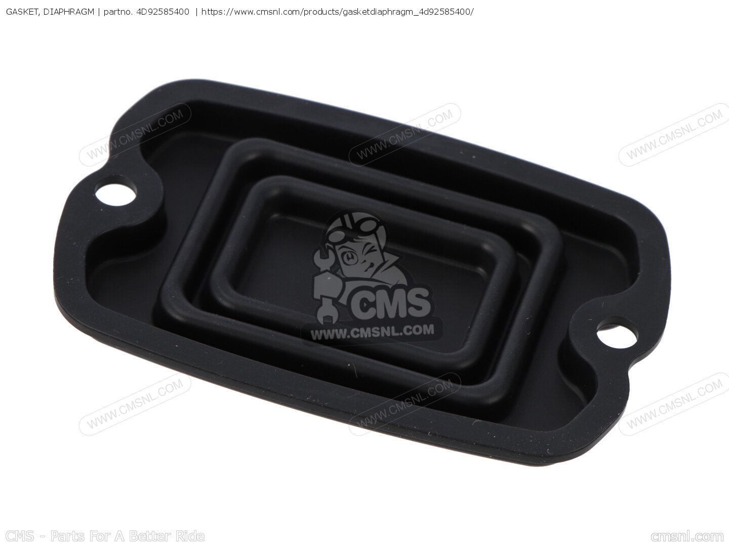 4D9-25854-00-00 Gasket, Diaphragm, 4D92585400 Yamaha