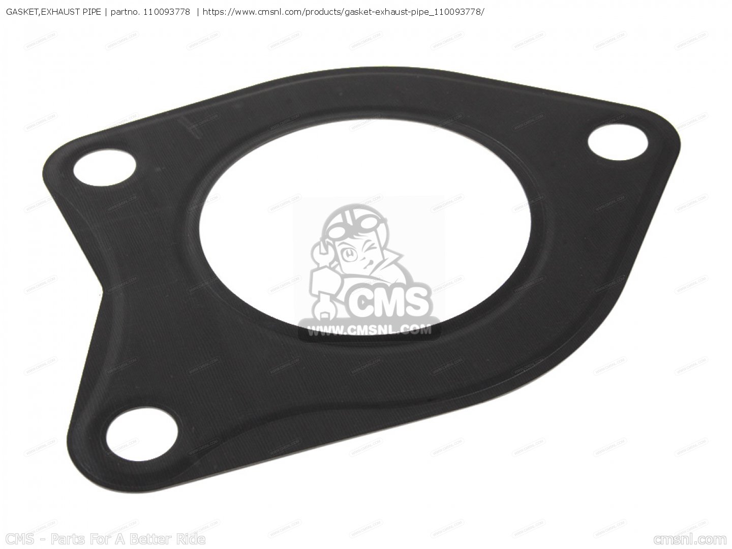GASKET,EXHAUST PIPE (NAS) for JS550-C3 JETSKI550SX 1993 USA CANADA ...